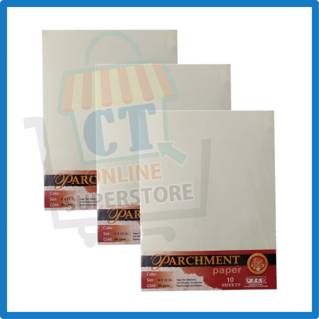 Elit Parchment Paper 10shts/pk | Shopee Philippines