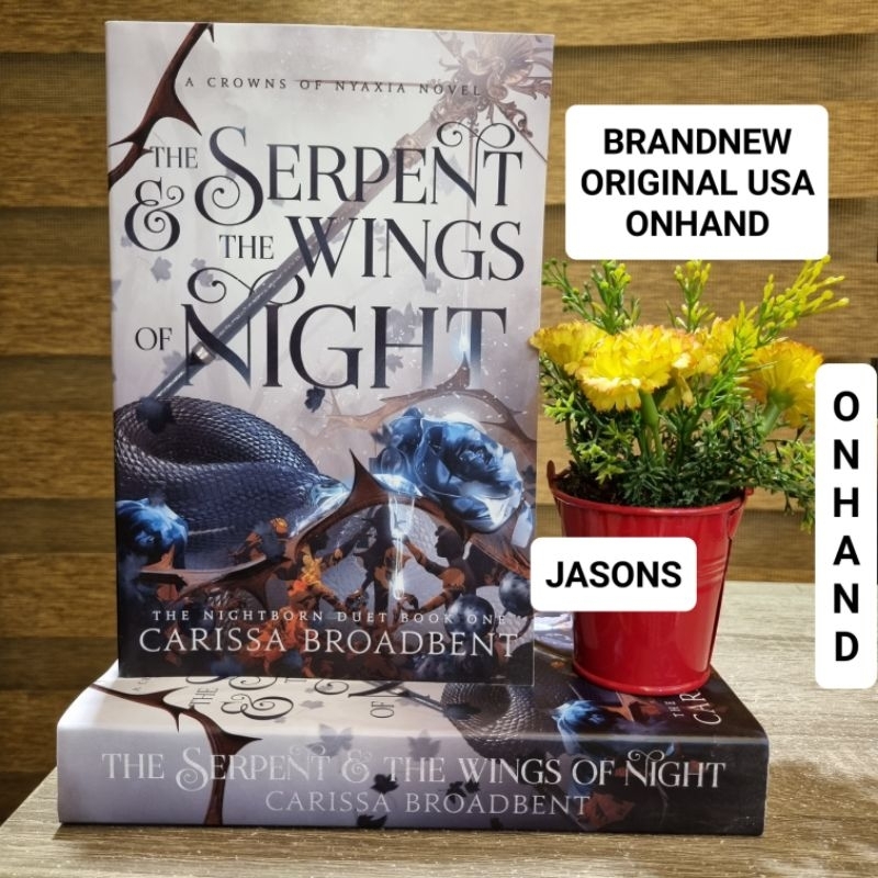 The Serpent and the Wings of Night by Carissa Broadbent | Shopee ...