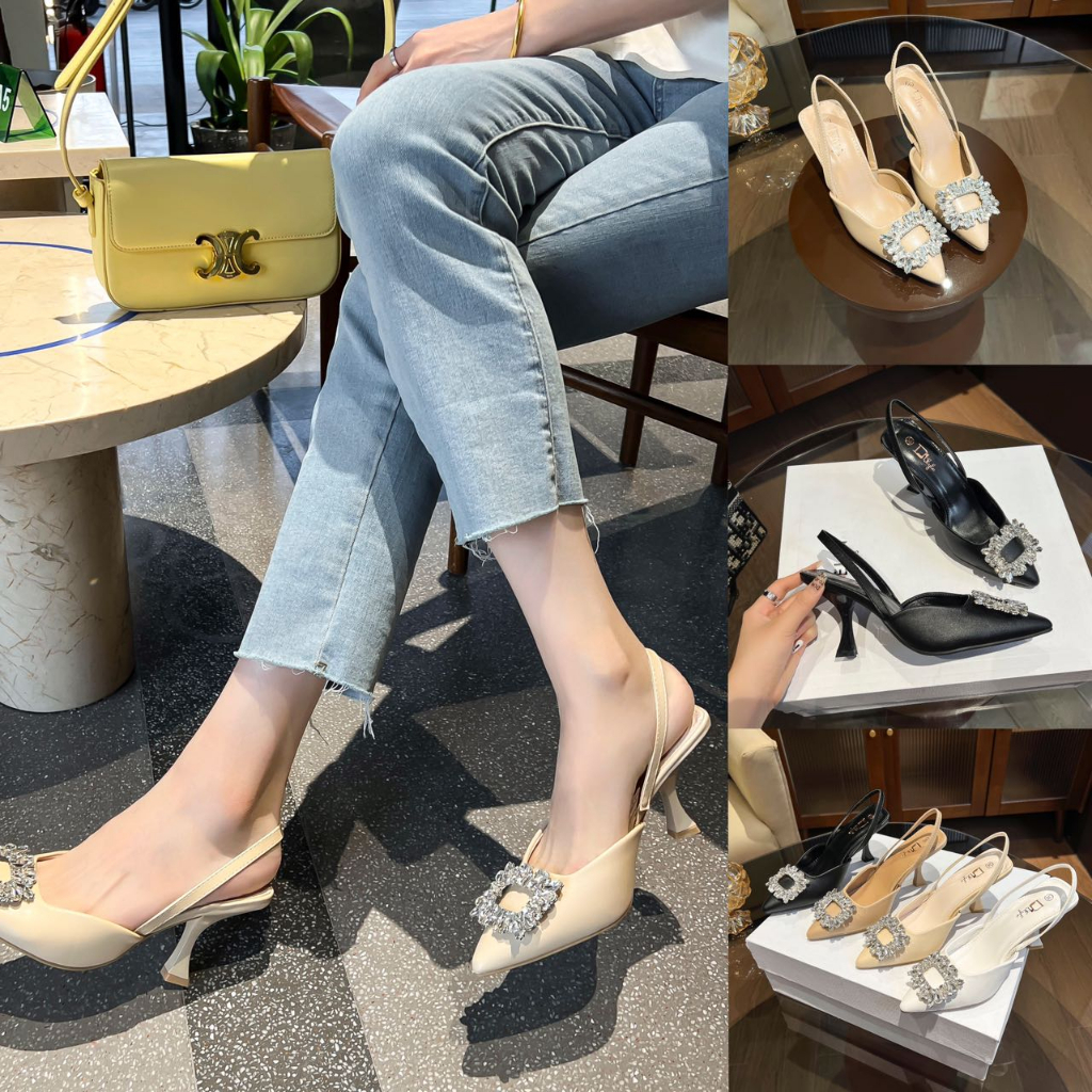 RM 7932-2 FORMAL ELEGANT POINTED SHOES WITH STRAP 2.5 INCHES HEELS ...