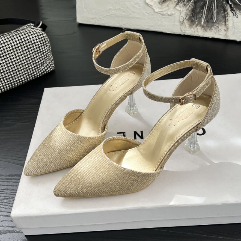 Mkc Simple Elegant Pointed Heels (7932-5) Less one size | Shopee ...