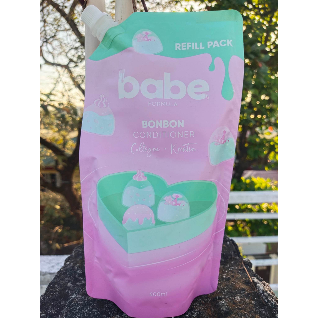 AUTHENTIC BABE FORMULA BONBON CONDITIONER REFILL 400 ML | Shopee ...
