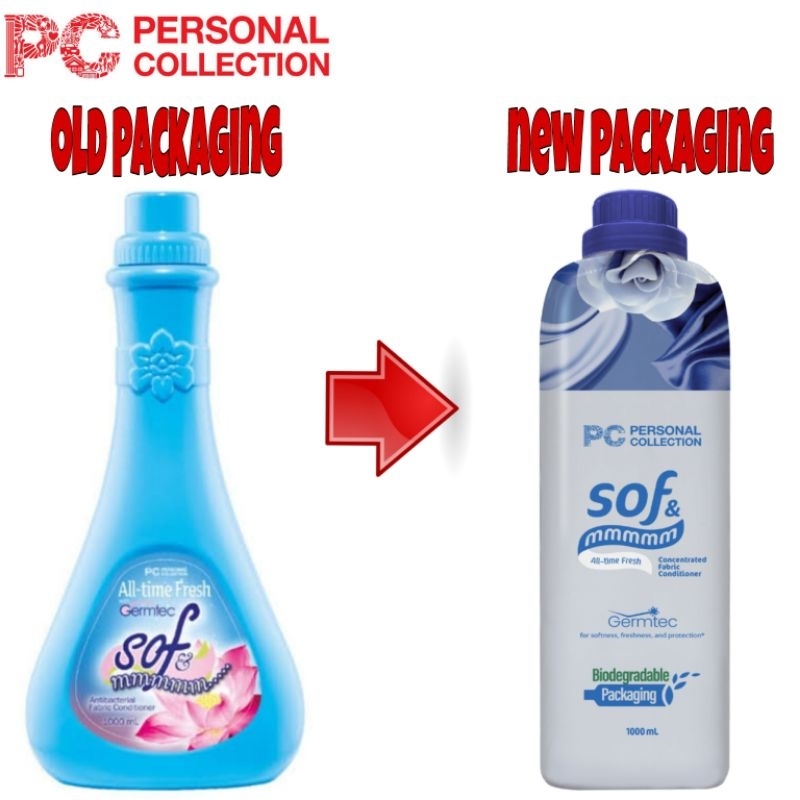 SOF ALL TIME FRESH fabcon 1000mL by personal collection | Shopee ...