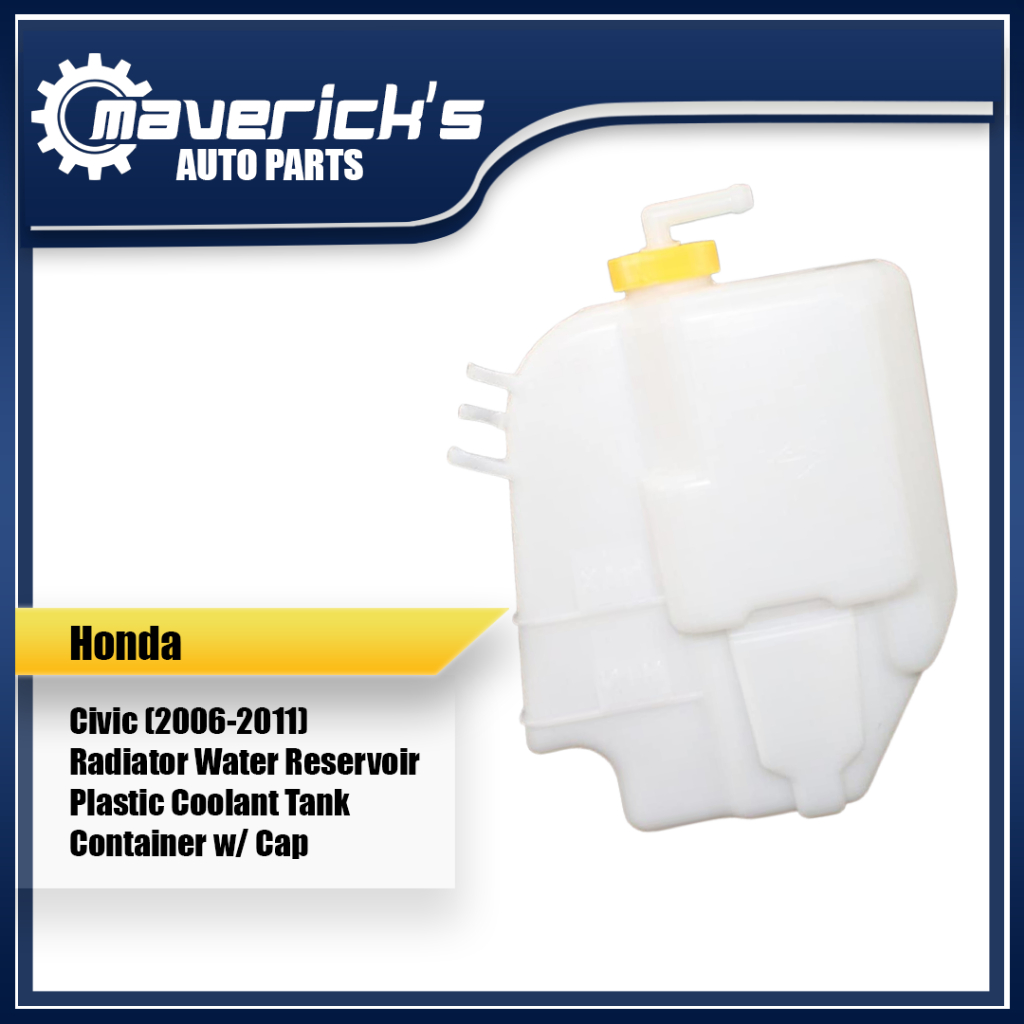 Honda Civic FD (2006-2011) Radiator Water Reservoir Plastic Coolant ...