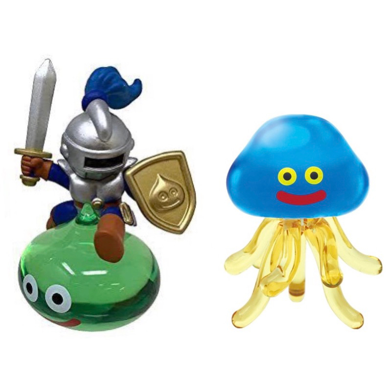 DRAGON QUEST Slime Knight and Healslime Taito AM Clear Collectible ...