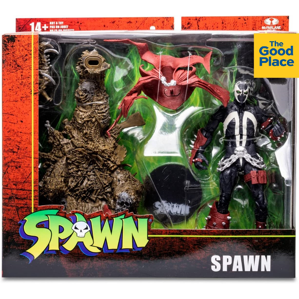 MCFARLANE Spawn with Throne Deluxe Box Set Figure | Shopee Philippines