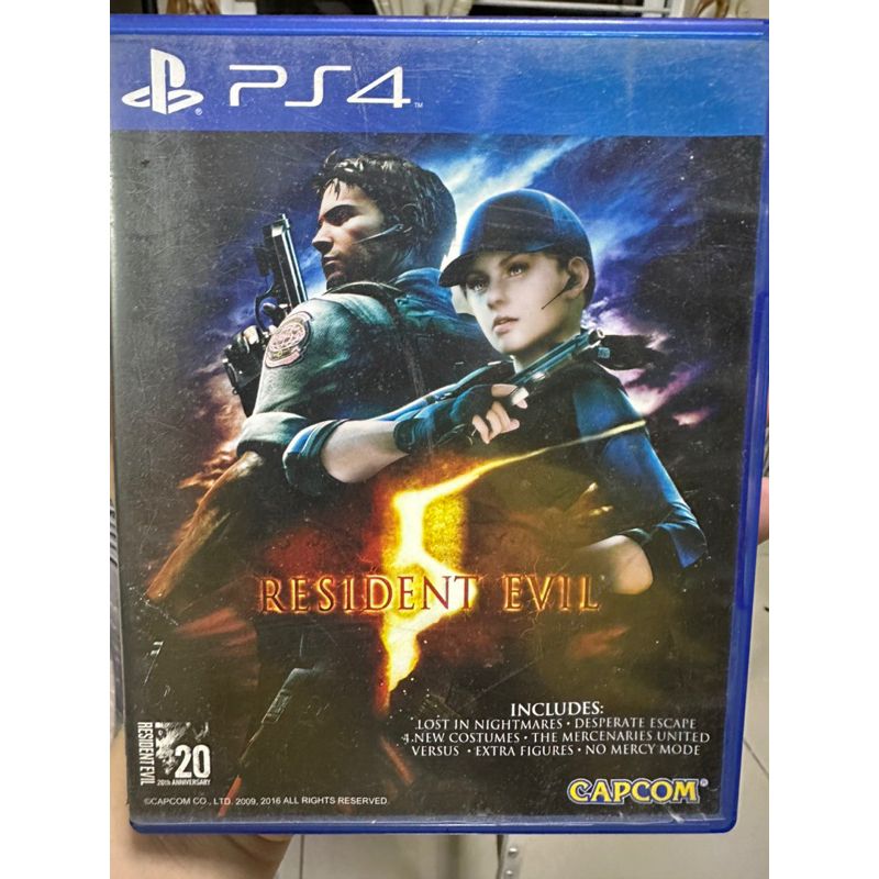 Resident Evil 5 Ps4 Game Used Shopee Philippines