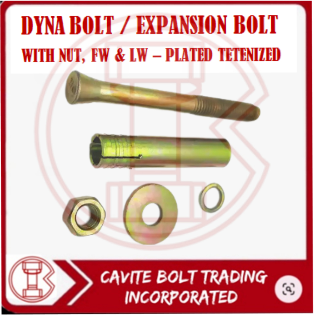 DYNA BOLT / EXPANSION BOLT (10 PCS) | Shopee Philippines