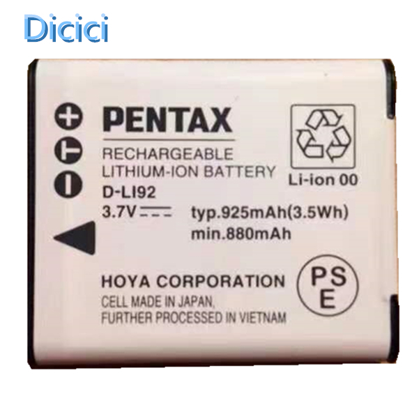 Pentax D-LI92 Lithium ion Digital camera Battery Pack | Shopee Philippines