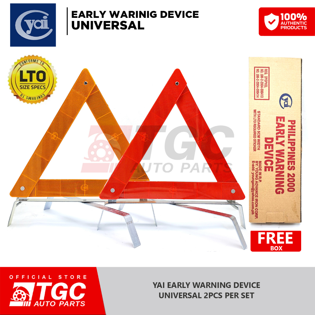 Yai EWD Early Warning Device Universal Heavy Duty / High quality Red ...