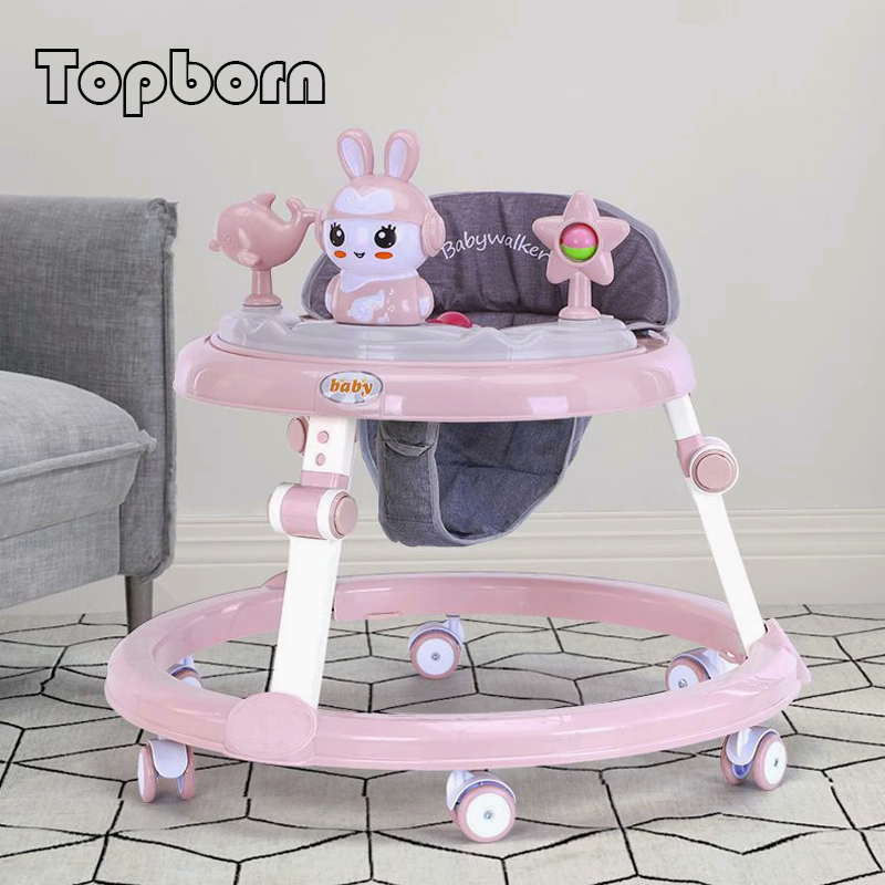 Baby Walker Adjustable With Music Safety Baby learning Walker for Baby ...