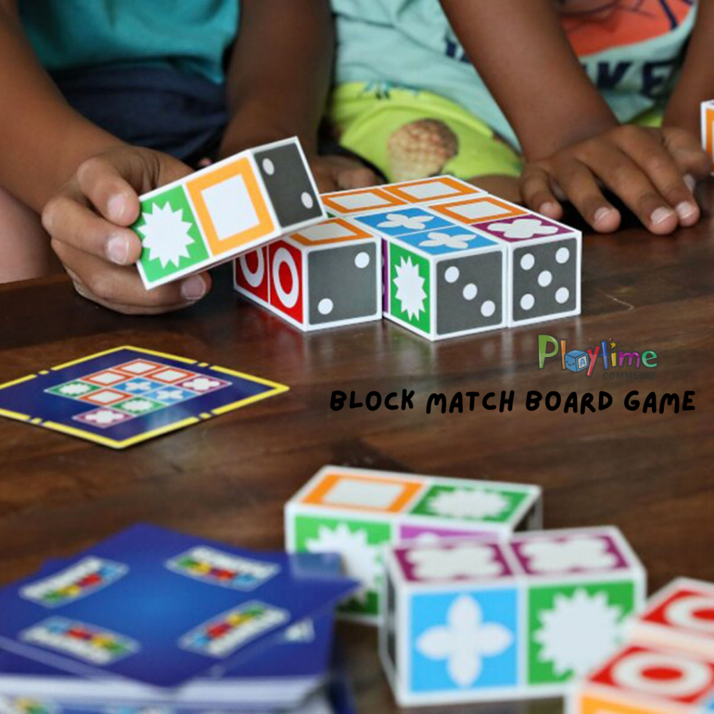 Matching Madness Parallel Puzzling Family Board Game Tabletop Fun Toys ...