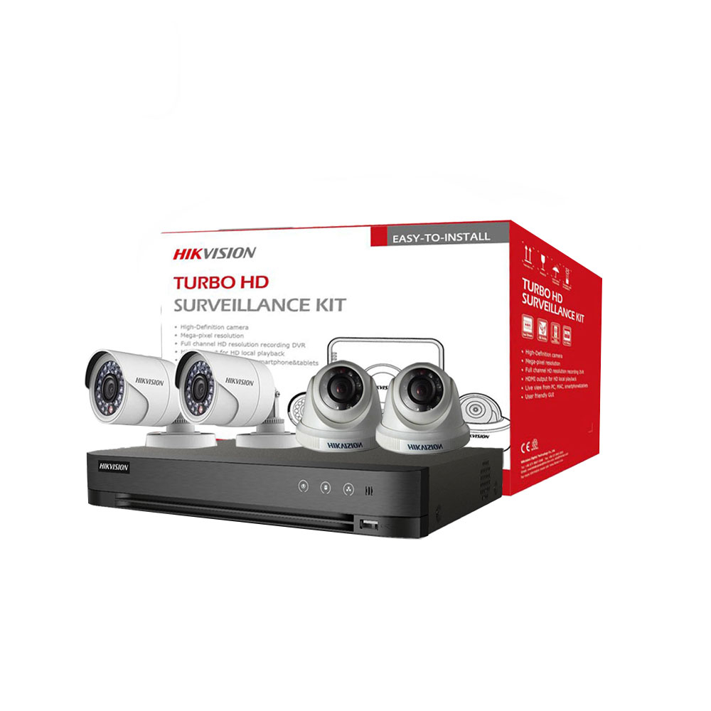 Hikvision CCTV Kit TVI-4CH2D2B-2MP-Eco 4CH 2MP-Lite Analog Kit | CCTV Kit | Hikvision by EJD ...