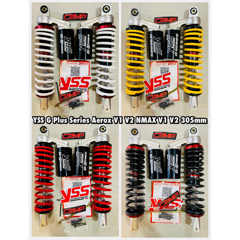 YSS G Plus Series Aerox V1 V2 NMAX V2 305mm NMAX V1 pwede tabas sa rear ...