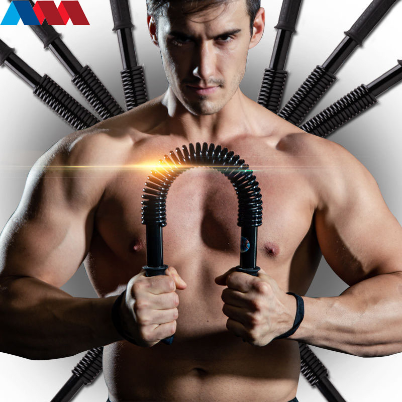 Arm strength fitness men/women grip strength bar chest muscle expansion ...