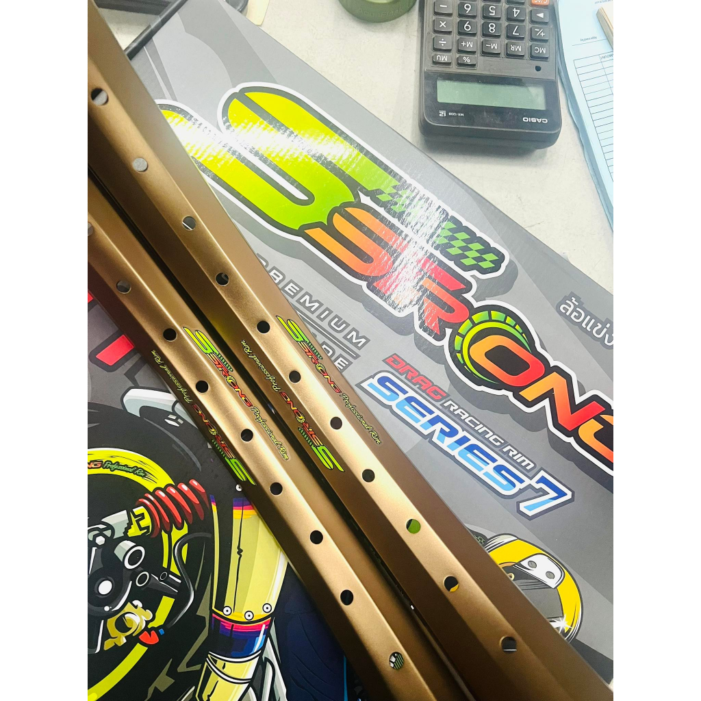 SSTRONG RIM SERIES7 & PENTAGON 1.2 1.4 W/ FREE TSHRT | Shopee Philippines