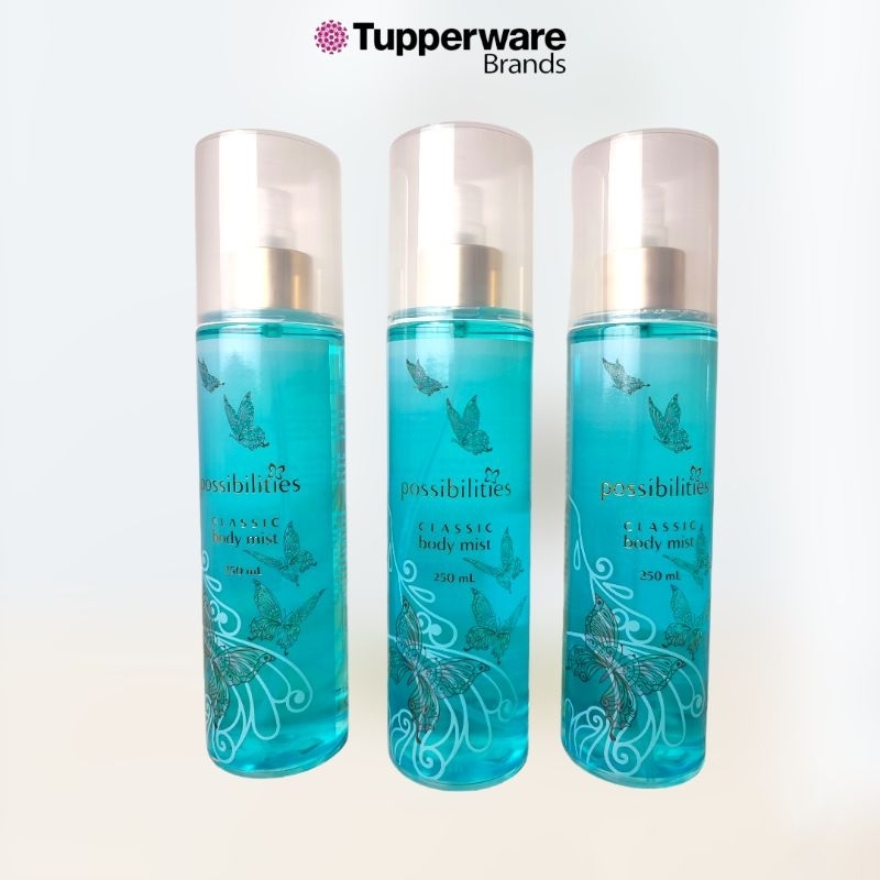 Possibilities Classic 250ml Body Mist(Tupperware Brands) | Shopee ...