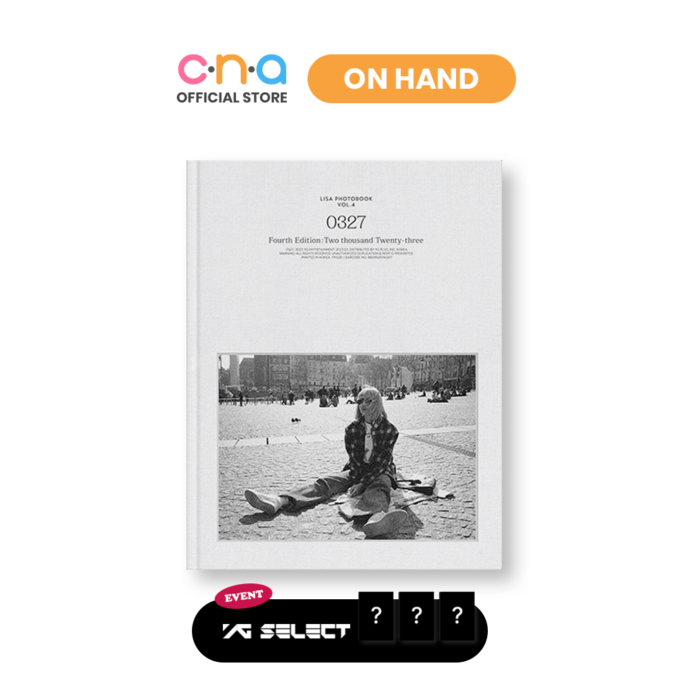 CNA LISA - 0327 Photobook Vol. 4 (with YG Select POB) | Shopee Philippines