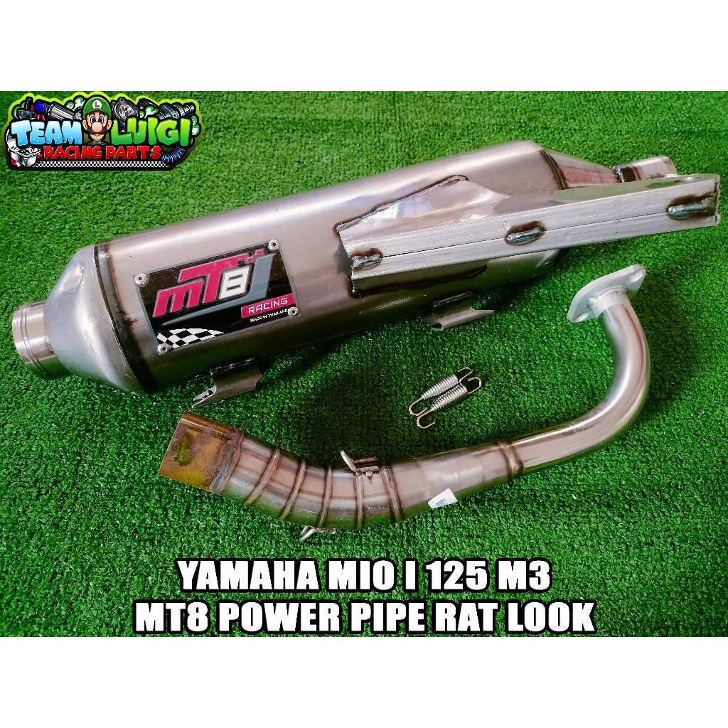 MT8 POWER PIPE FOR YAMAHA MIO I 125 M3 RATLOOK | Shopee Philippines