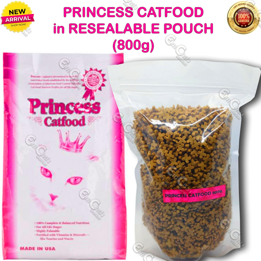 800g Princess Catfood Kitten Food Repacked Resealable Pouch Princess ...