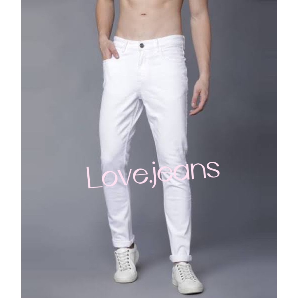 5colos For Men skinny Pants Strechable cotton（28-36） | Shopee Philippines