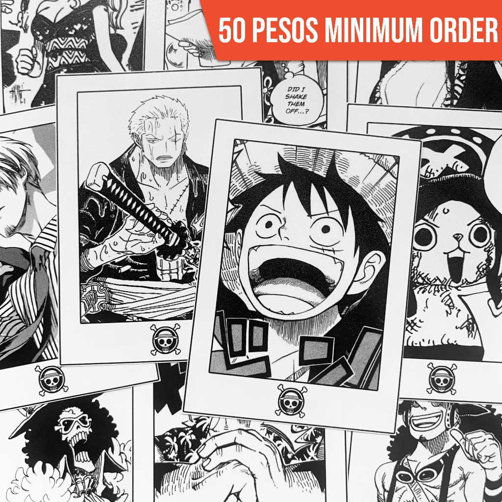 One Piece Anime Manga Photocard (Photopaper) | Shopee Philippines