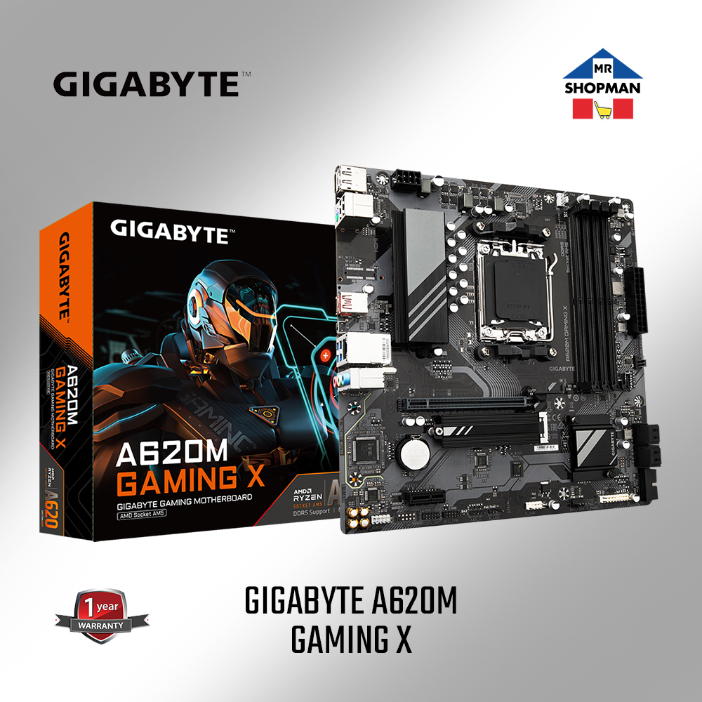 Gigabyte A620M Gaming X AM5 DDR5 AMD Motherboard | Shopee Philippines