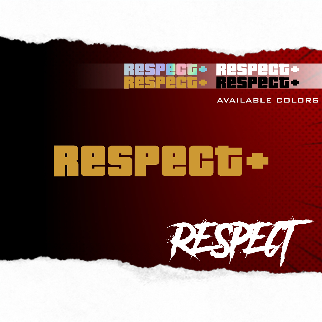 RESPECT decal cutout sticker for car/motorcycle and helmet | Shopee ...