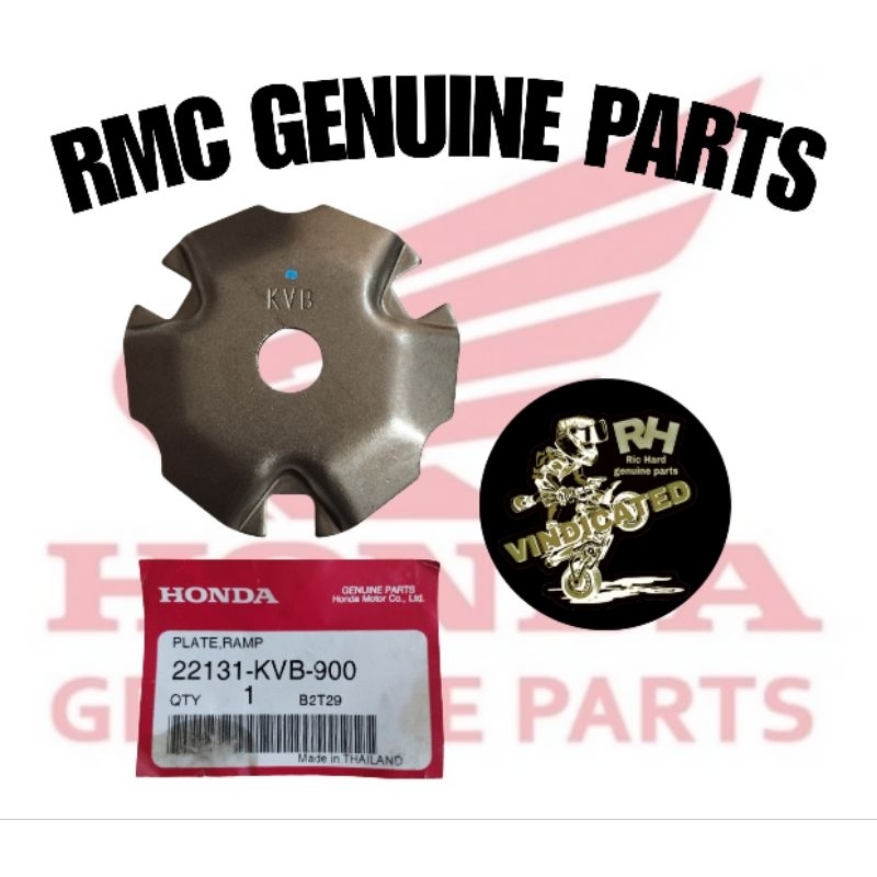 GENUINE PALTE RAMP, BACK PLATE HONDA BEAT FI - ZOOMER X GEN 2 | Shopee ...