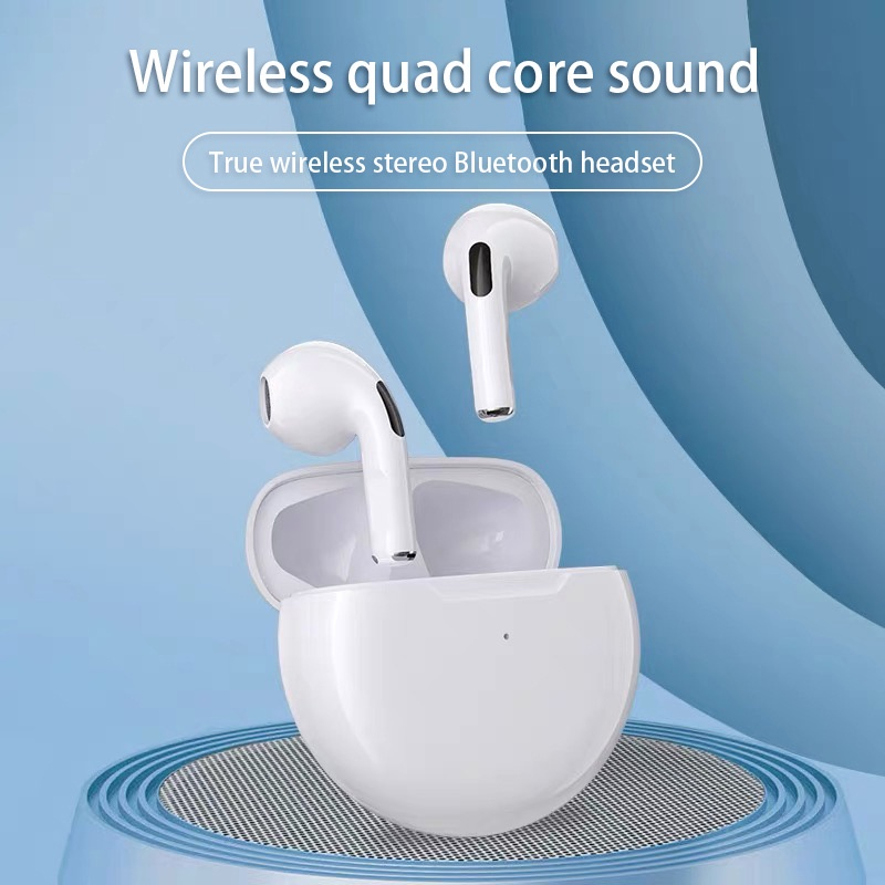 Pro4/Pro 6 Earphone Wireless Bluetooth Touch Control Stereo Headset ...