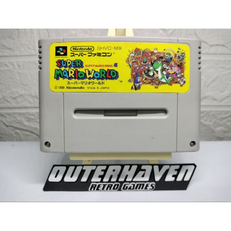 SFC Super Mario World / Super Mario Bros 4 (Japan Import) | Shopee ...