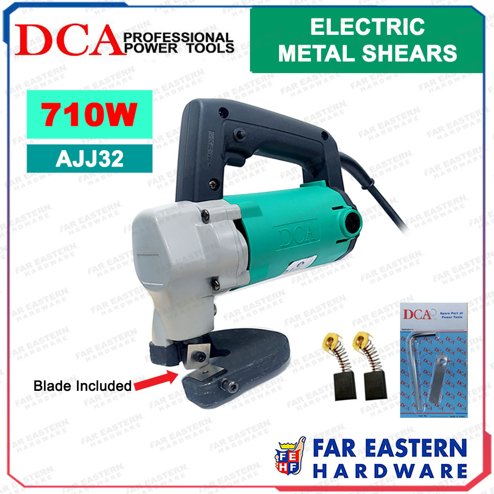 DCA Electric Shears Scissors for Metal Sheet Cutter 710W AJJ32 | Shopee ...
