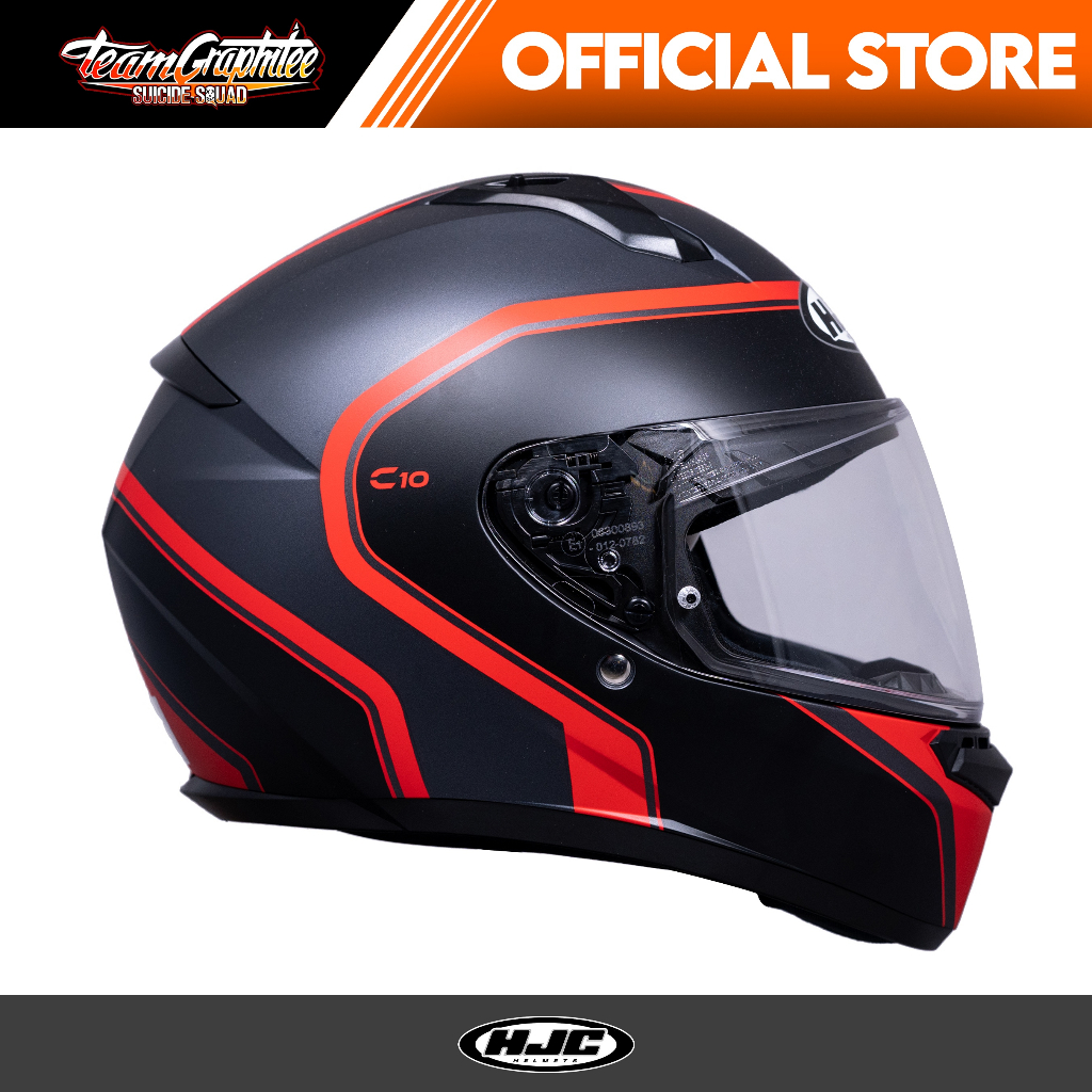 HJC HELMET C10 ELIE FULL FACE SINGLE VISOR | Shopee Philippines