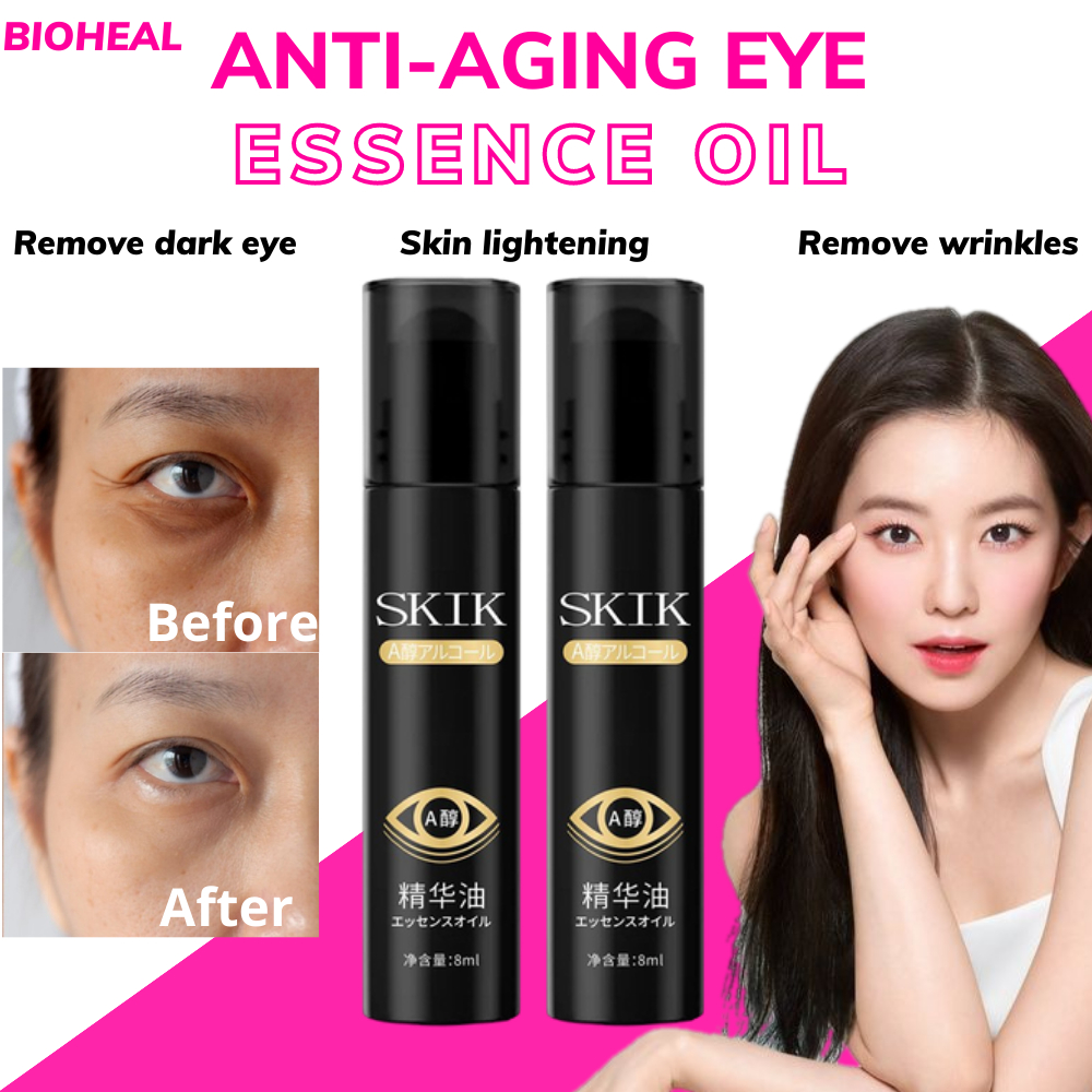 Anti-Aging Eye Essence Oil RETINOL Roller Massage Eye Remove Dark ...