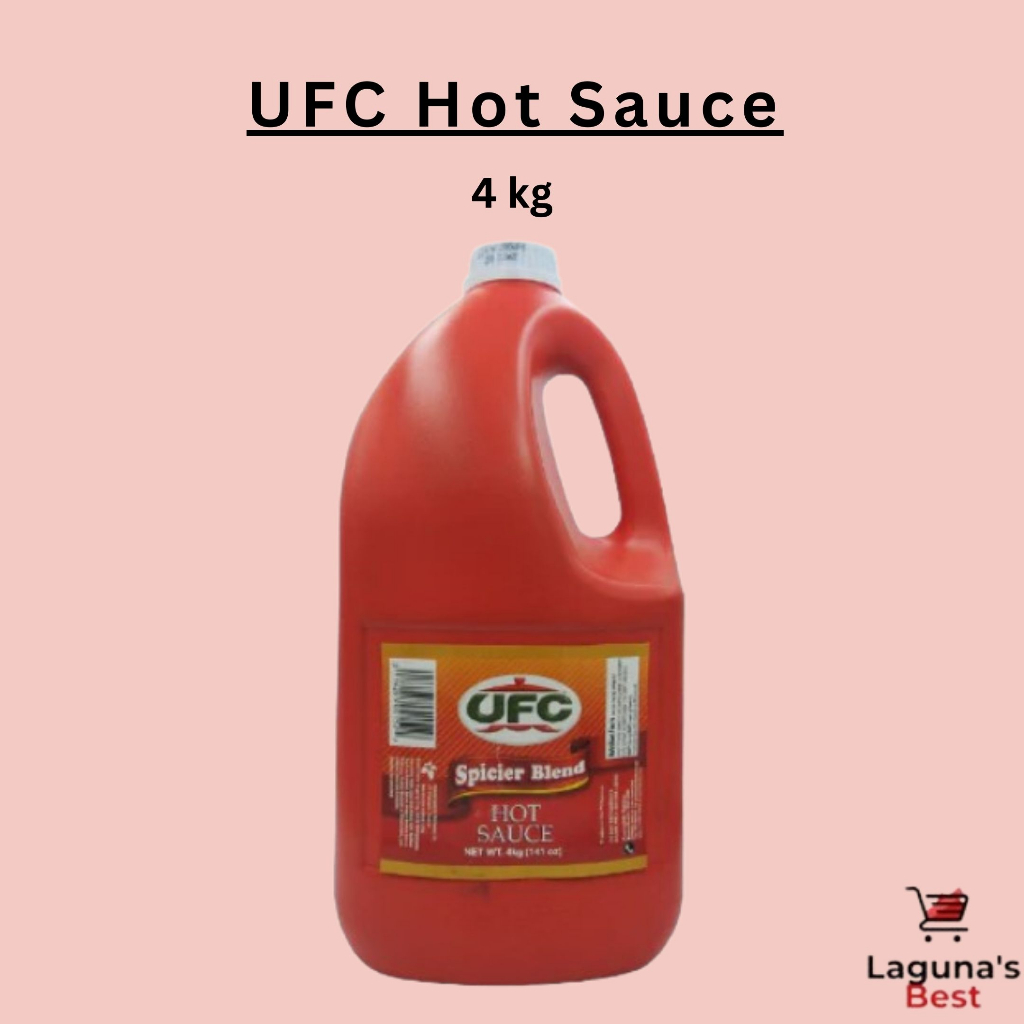 UFC Nutriasia Hot Sauce 4 kg | Shopee Philippines