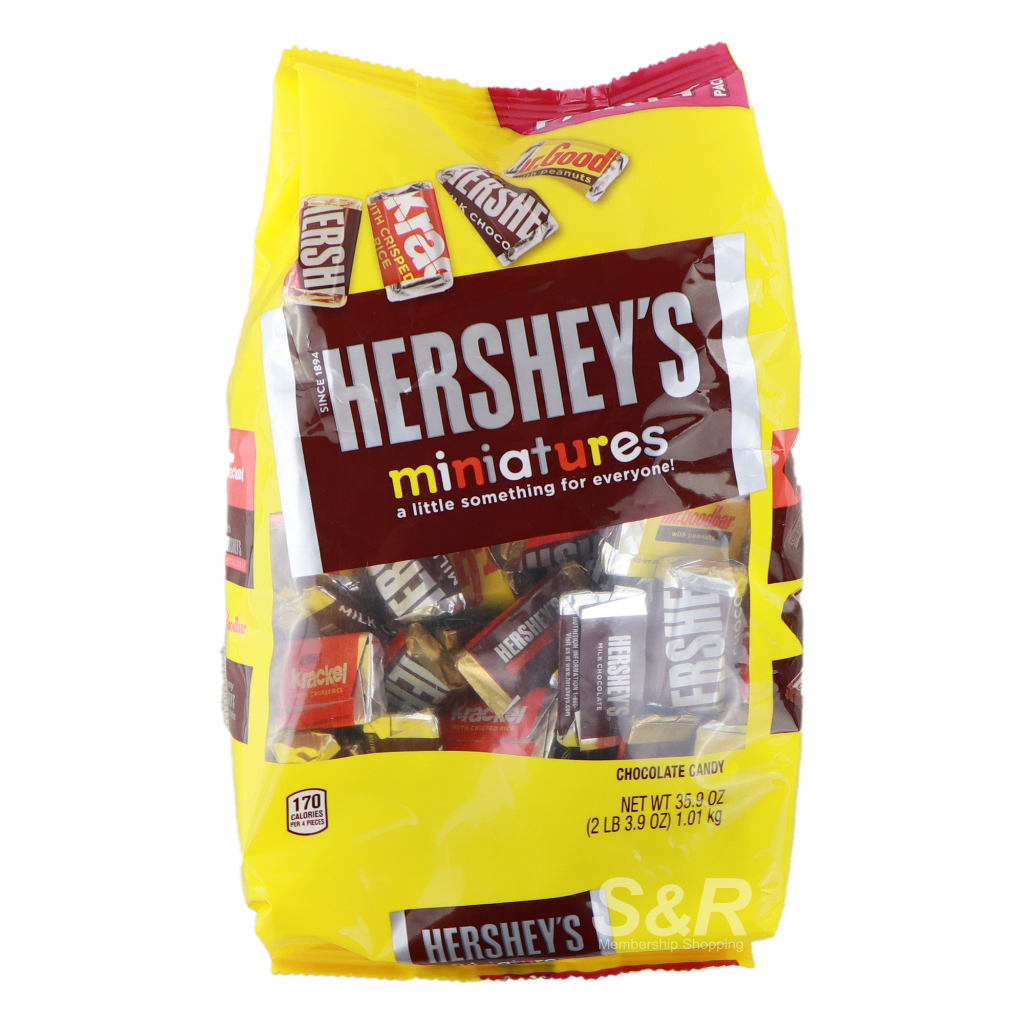 Hershey's Miniatures Assortment 1.01kg | Shopee Philippines
