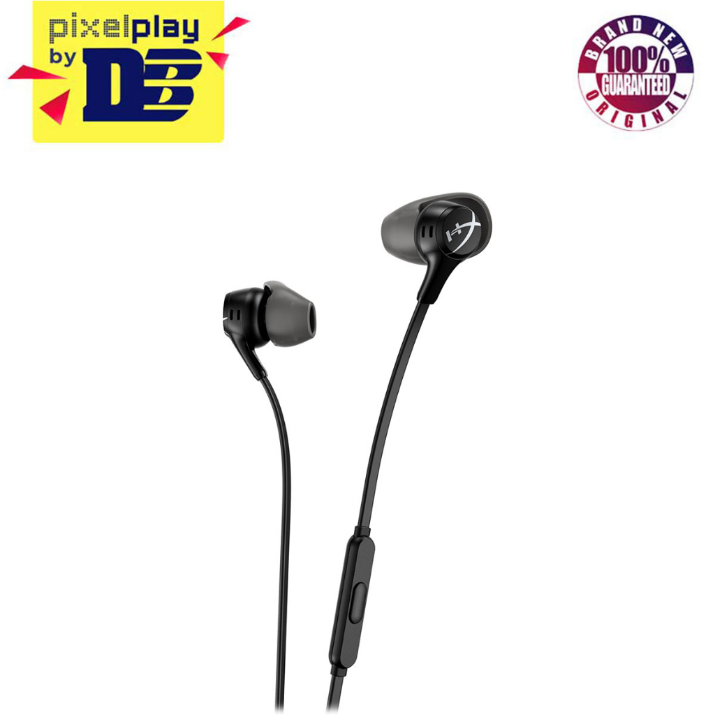 HyperX Cloud Earbuds II Gaming Earbuds With Mic (Black) | Shopee ...