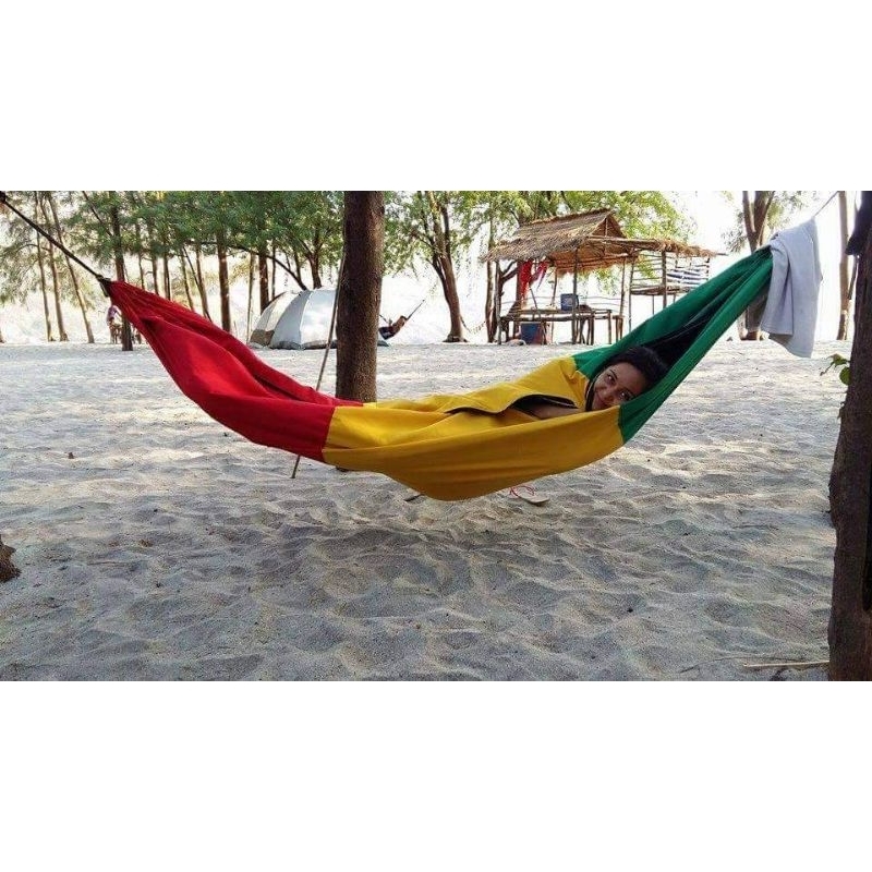 Rasta Cocoon Hammock V1 | Shopee Philippines