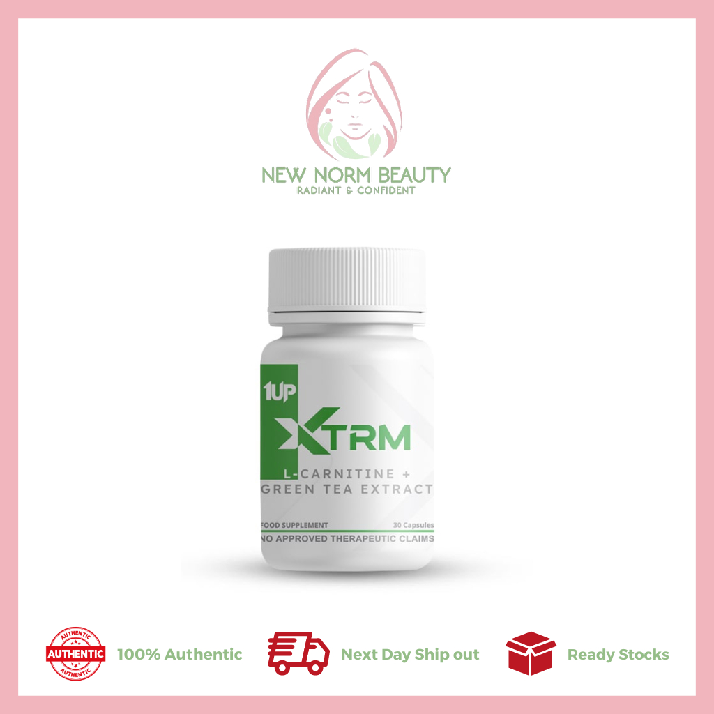 AUTHENTIC 1Up XTRM L-Carnitine + Green Tea Extract, 30 caps (04/2025 ...