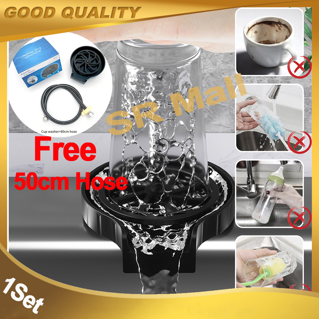 High Pressure Cup Washer Faucet Glass Rinser Automatic Glass Cup Washer ...