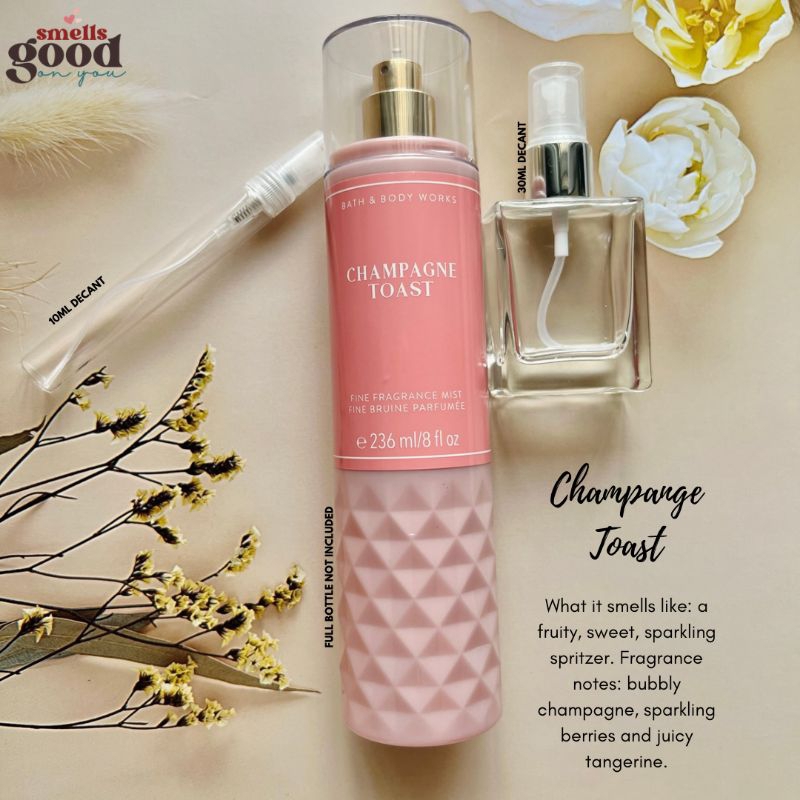 Champagne Toast Bath and Body Works 10ml and 30ml only | Shopee Philippines