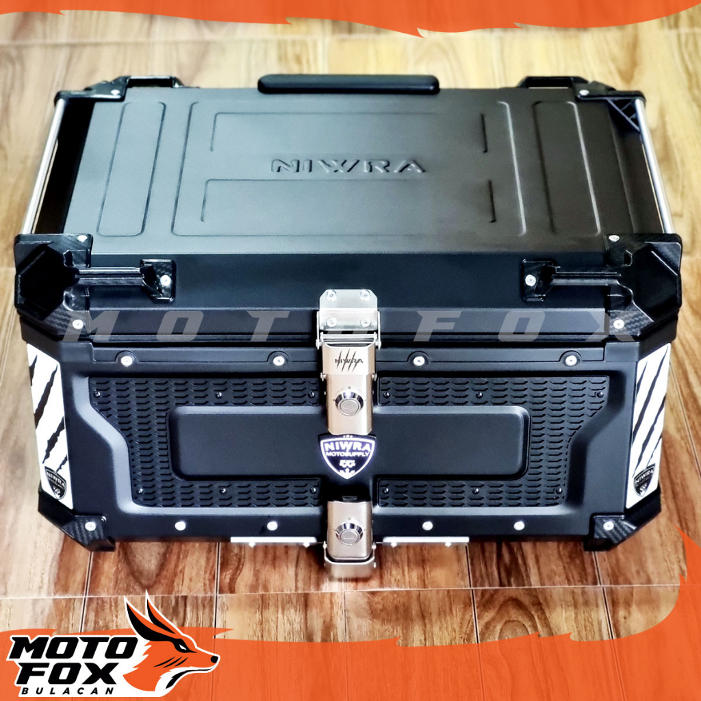 NIWRA Raptor 65L Alloy Top Box for Motorcycle | Shopee Philippines