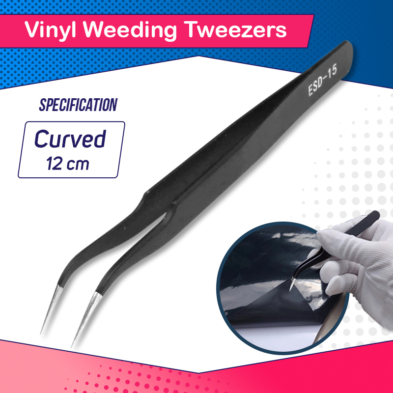 Weeding Tool for Vinyl and Car Sticker (Tweezer or Cutting Knife ...