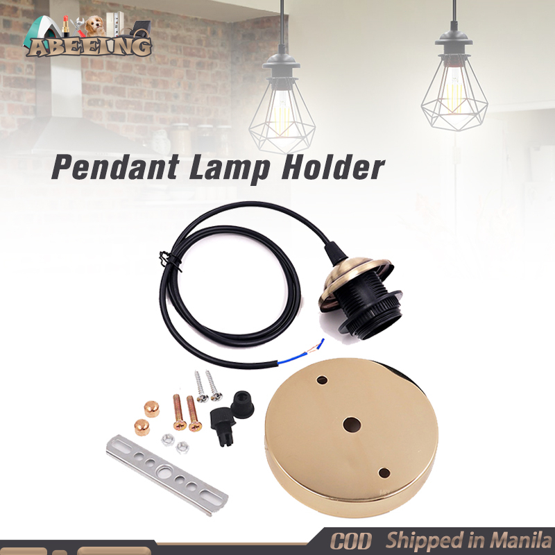 Mini Pendant Lamp Holder Kit for Kitchen Bedroom Home Bar Cafe | Shopee ...
