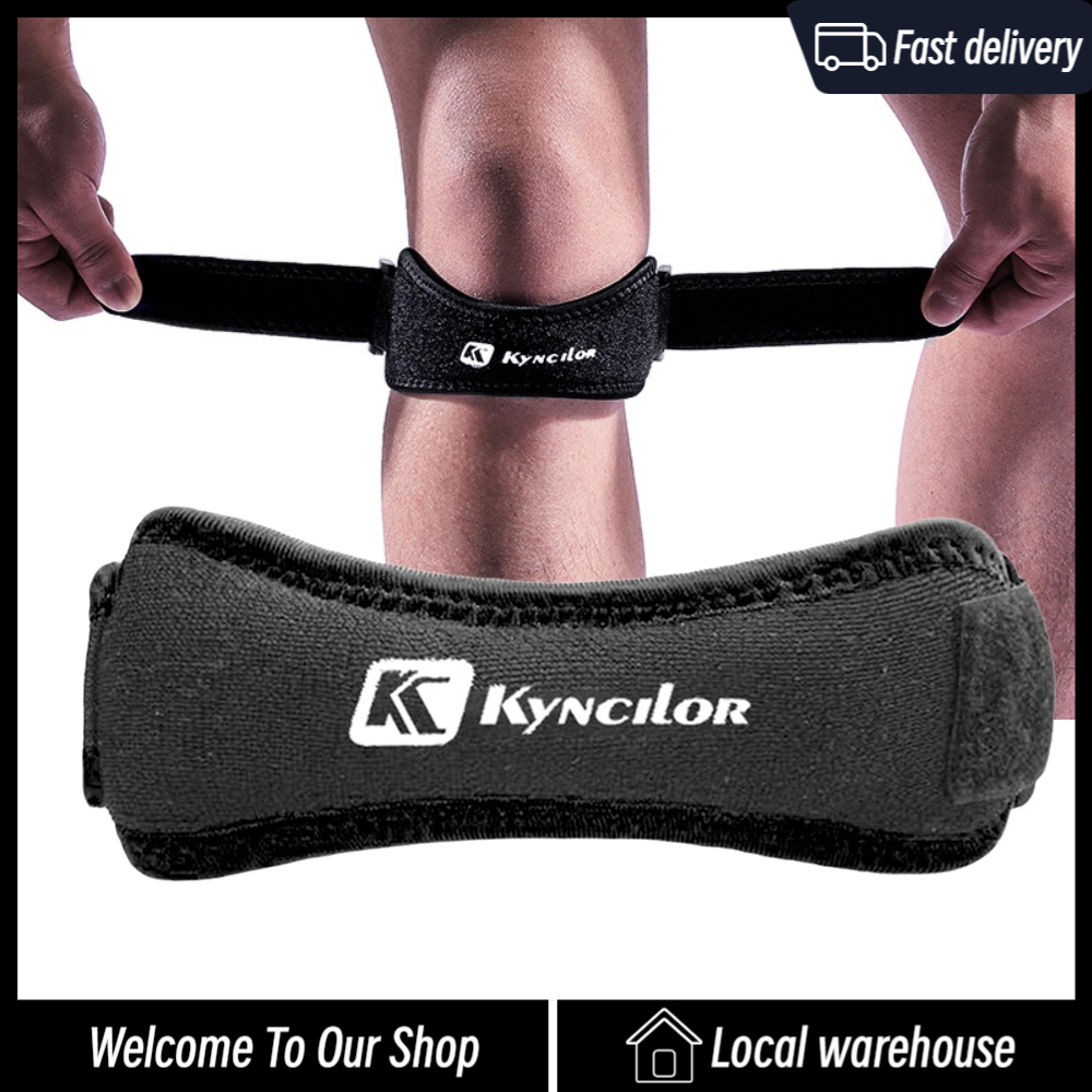[Fast delivery]1PC Adjustable Knee Patellar Tendon Support Strap Band ...