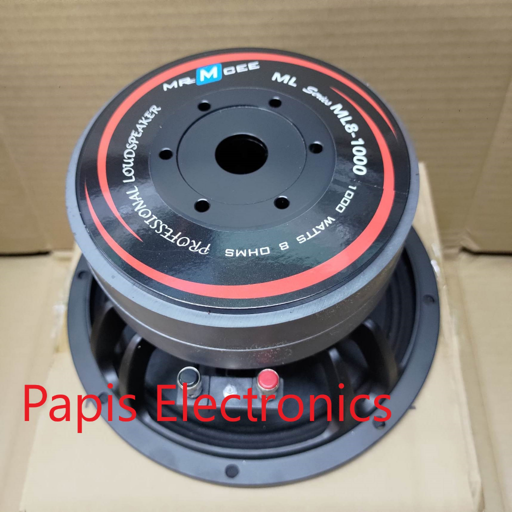 MRMCEE ML8-1000 Professional Loudspeaker 8" 1000watts | Shopee Philippines