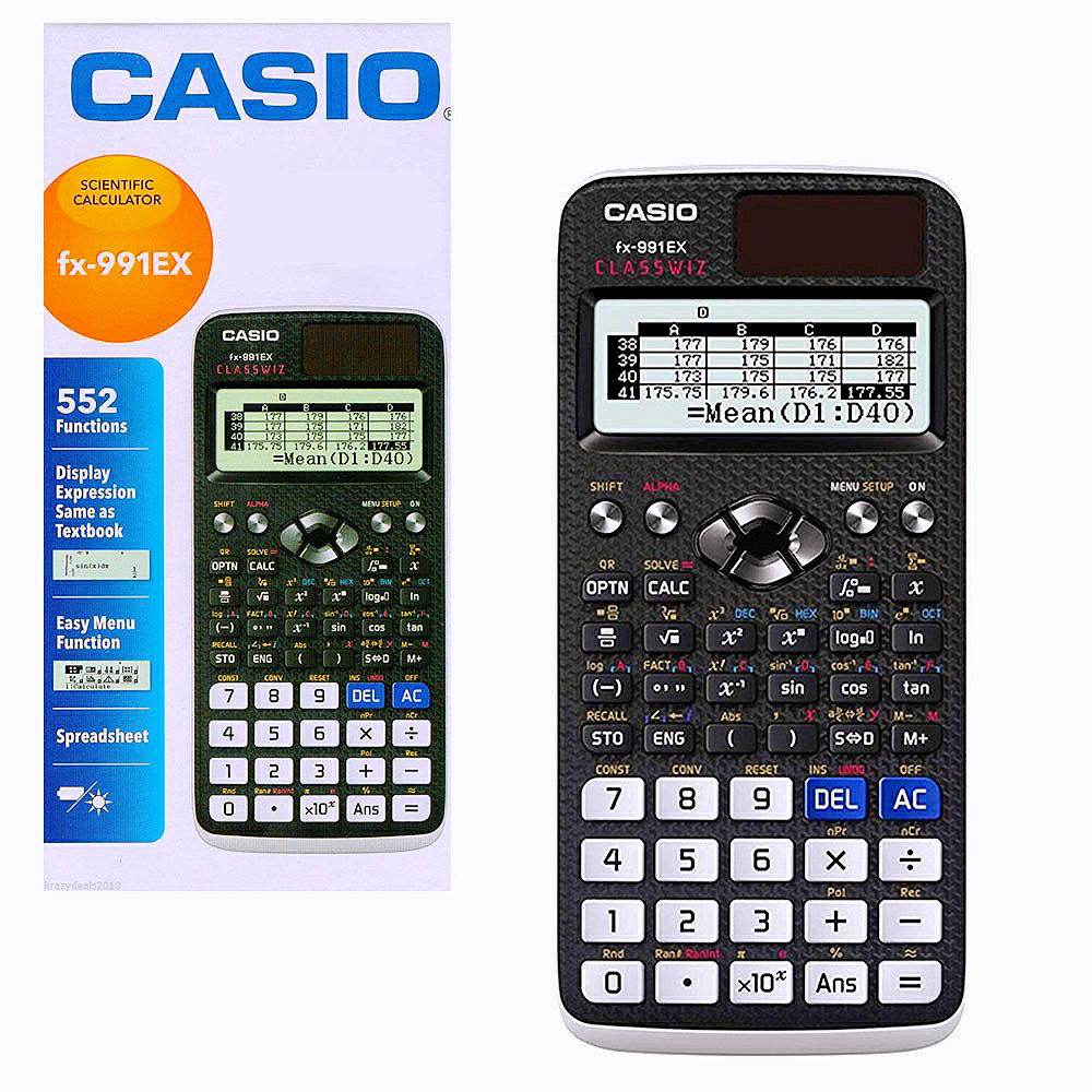 Casio FX-991EX FX991ex FX 991ex Scientific Calculator Classwiz ...