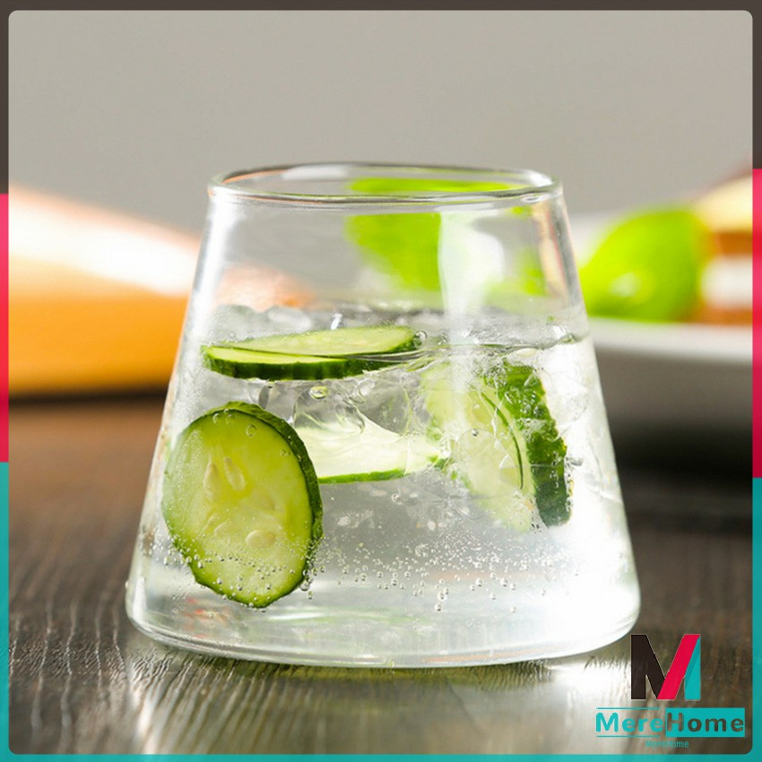 Creative Volcano-Shaped Glass Coffee Cup Latte Glass Japanese-Style ...