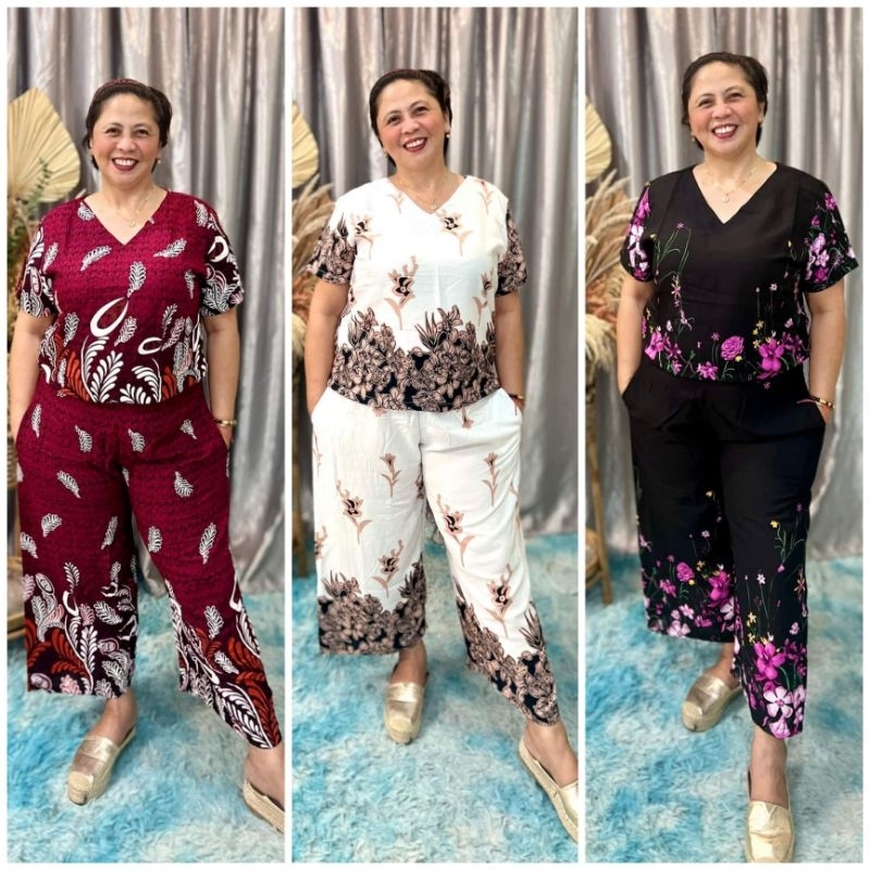 ️ BEST SELLER SQUAREPANTS TERNO CHALLIS W/ 2 SIDE POCKETS (LARGE-2XL ...