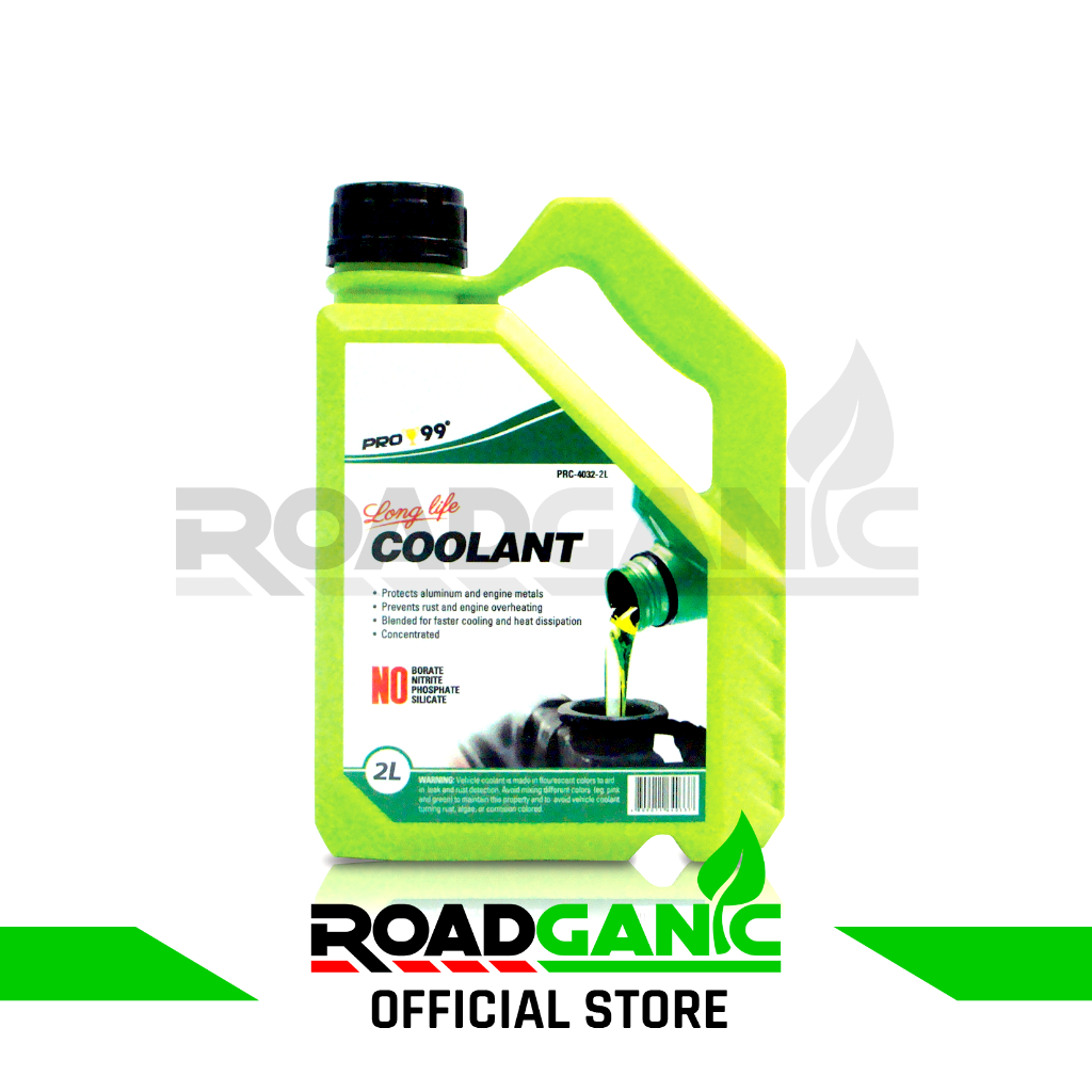 PRO-99 Ready To Use Long Life Coolant Green 2L | Shopee Philippines