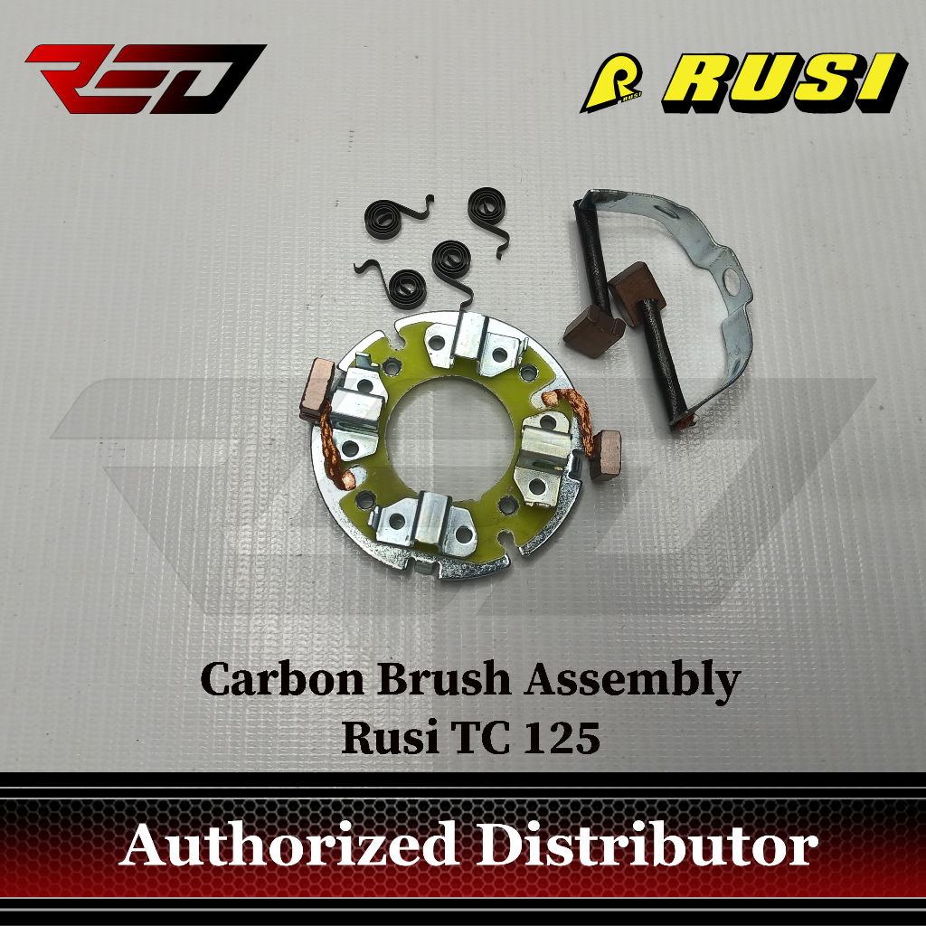 Carbon Brush Assembly Rusi 125 Rusi Original Parts | Shopee Philippines